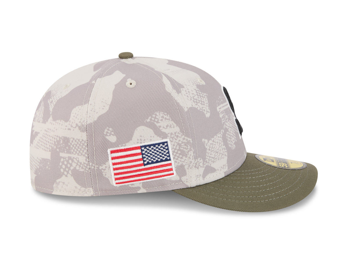 Syracuse Mets New Era Armed Forces 2025 Fitted Cap
